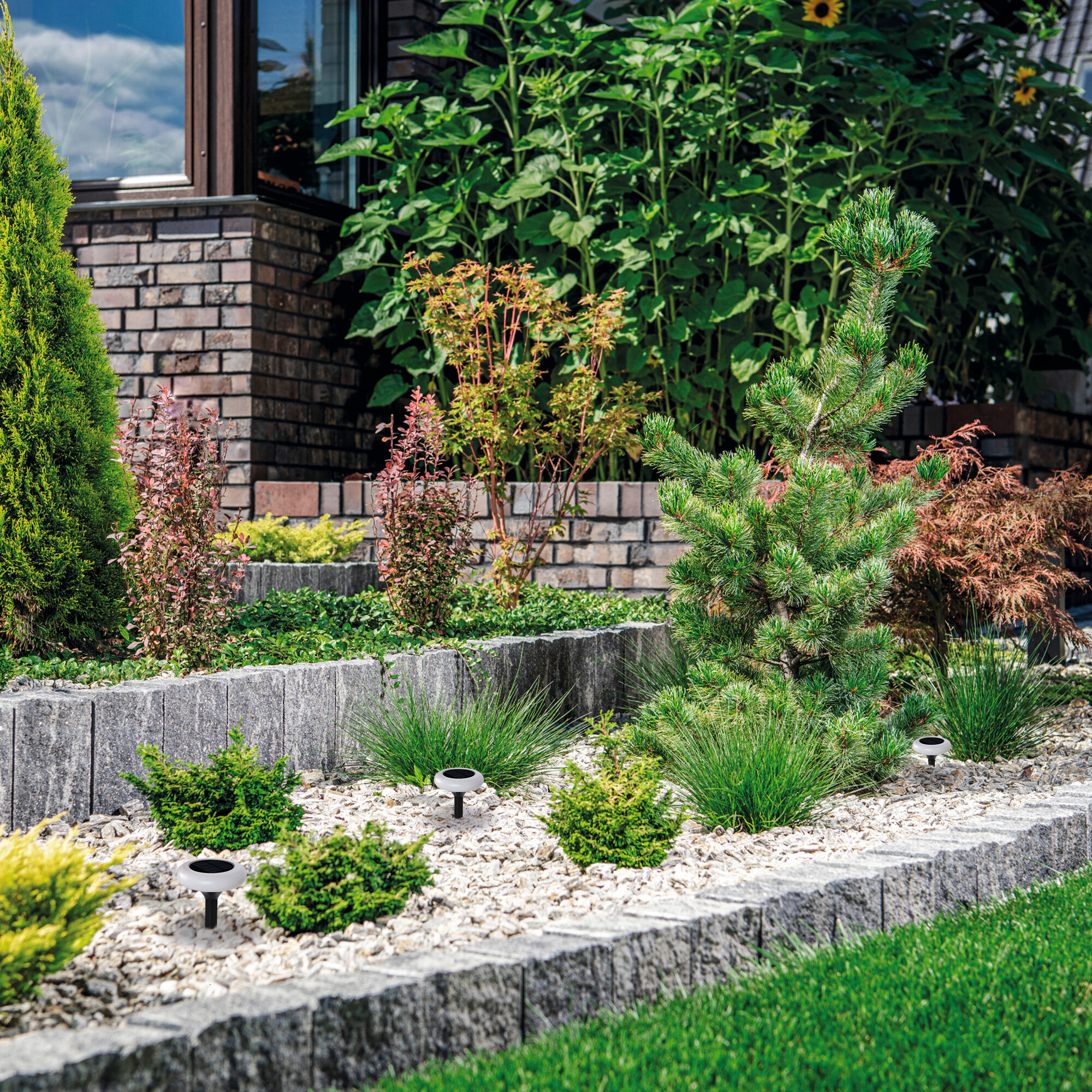 Solar LED light fitting KB SLR LED SPK RGB - Kanlux