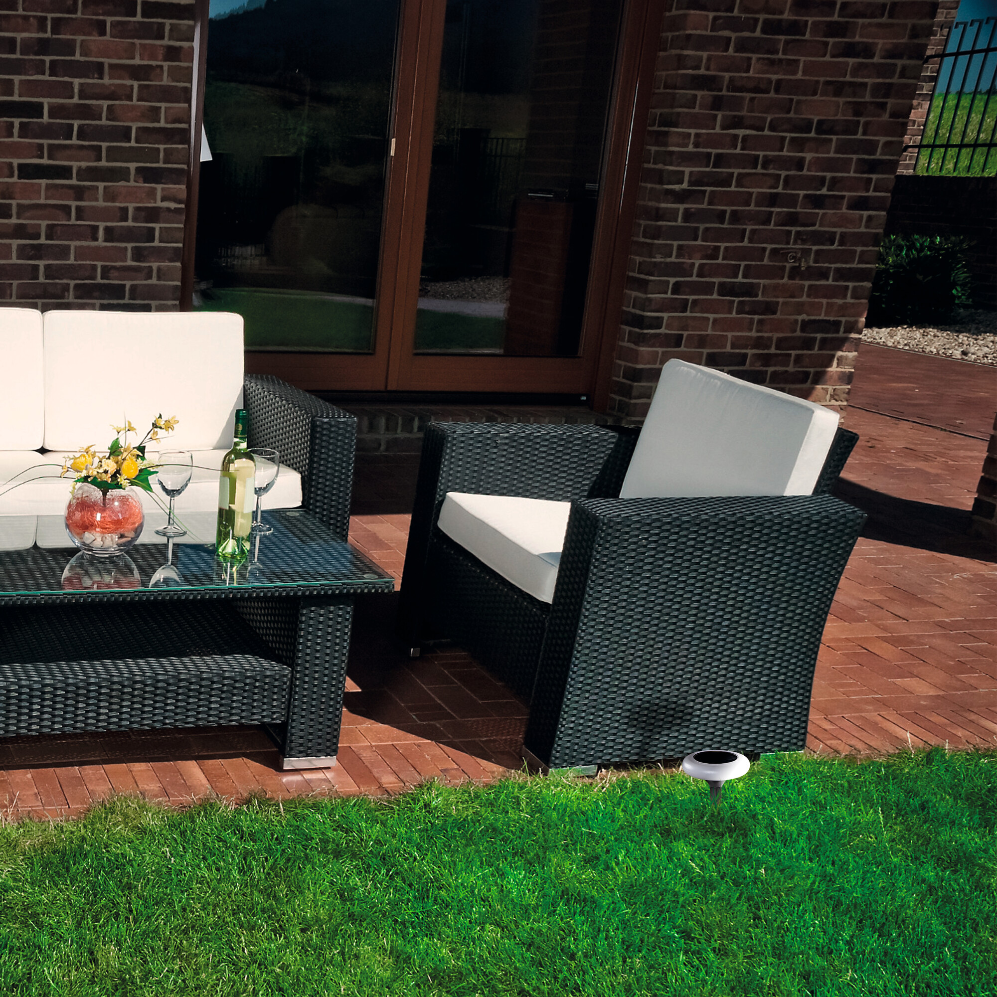 Solar LED light fitting KB SLR LED SPK RGB - Kanlux