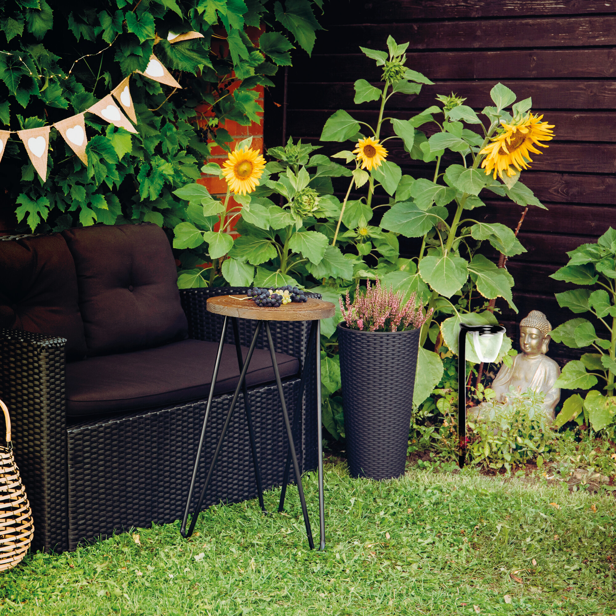 Solar LED light fitting KB SLR LED SP/WL/TL - Kanlux