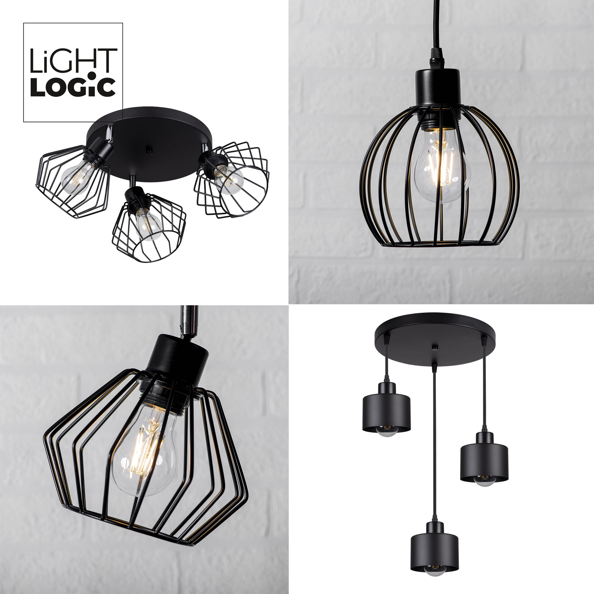 Klosz Lightlogic Ll Druciany Do Lamp Sufit. Ściennych Okrągły 05 (31482 ...